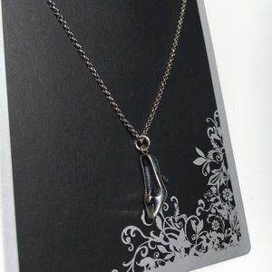 Disney | Jewelry | Disney Cinderella Glass Slipper Necklace | Poshmark